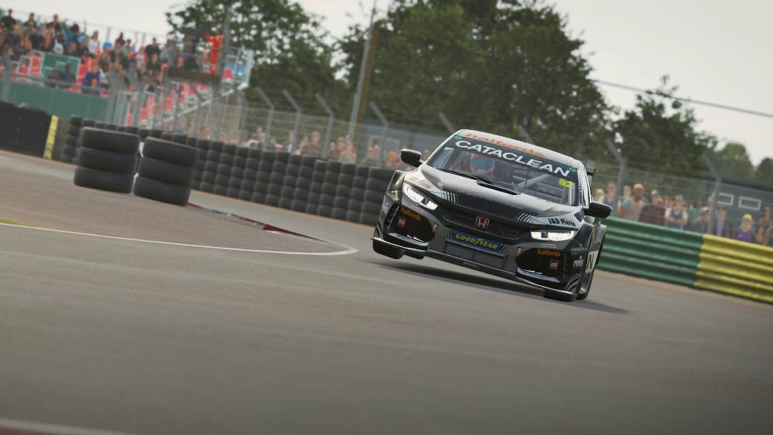 BTCC Honda Civic Type R hitting rFactor 2 | Traxion