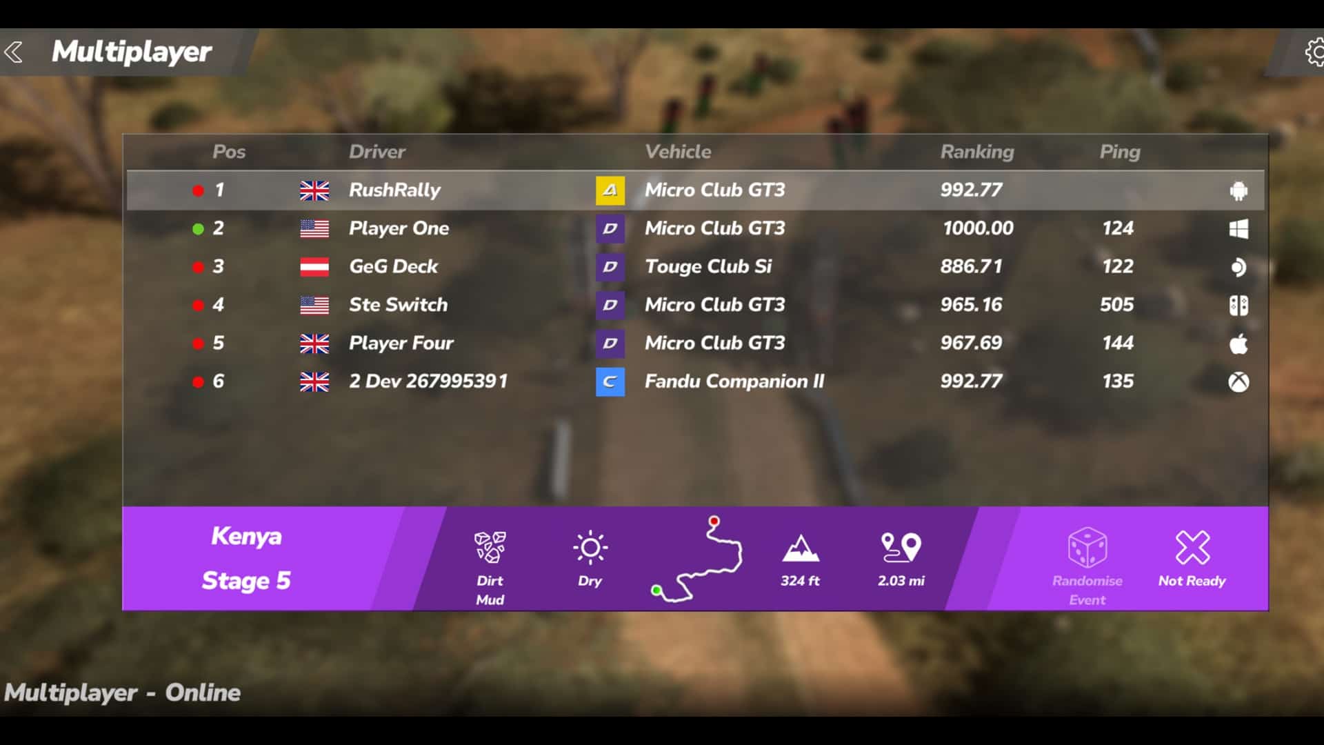 Rush Rally Origins adds Rallycross and Cross Platform Multiplayer | Traxion