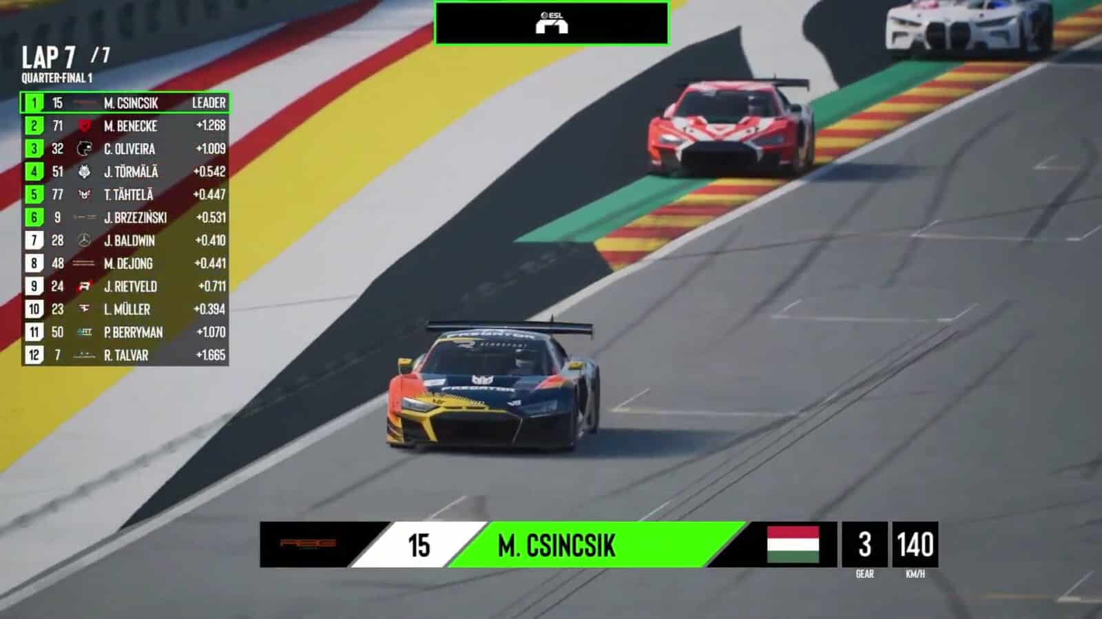 ESL R1: McCormack takes Mercedes-AMG's first ESL R1 victory | Traxion