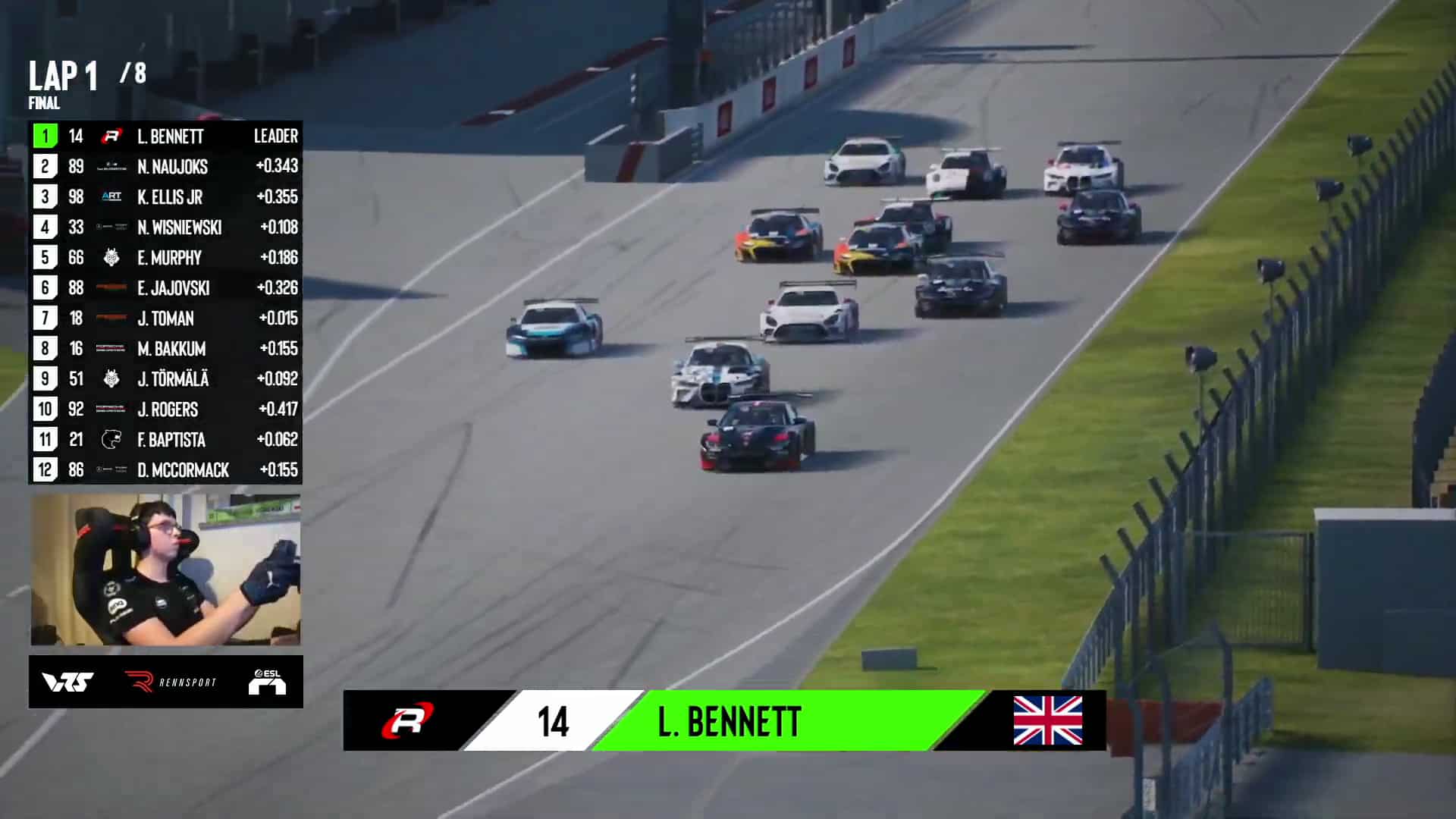 ESL R1: Bennett seals convincing Round 3 win for Team Redline | Traxion