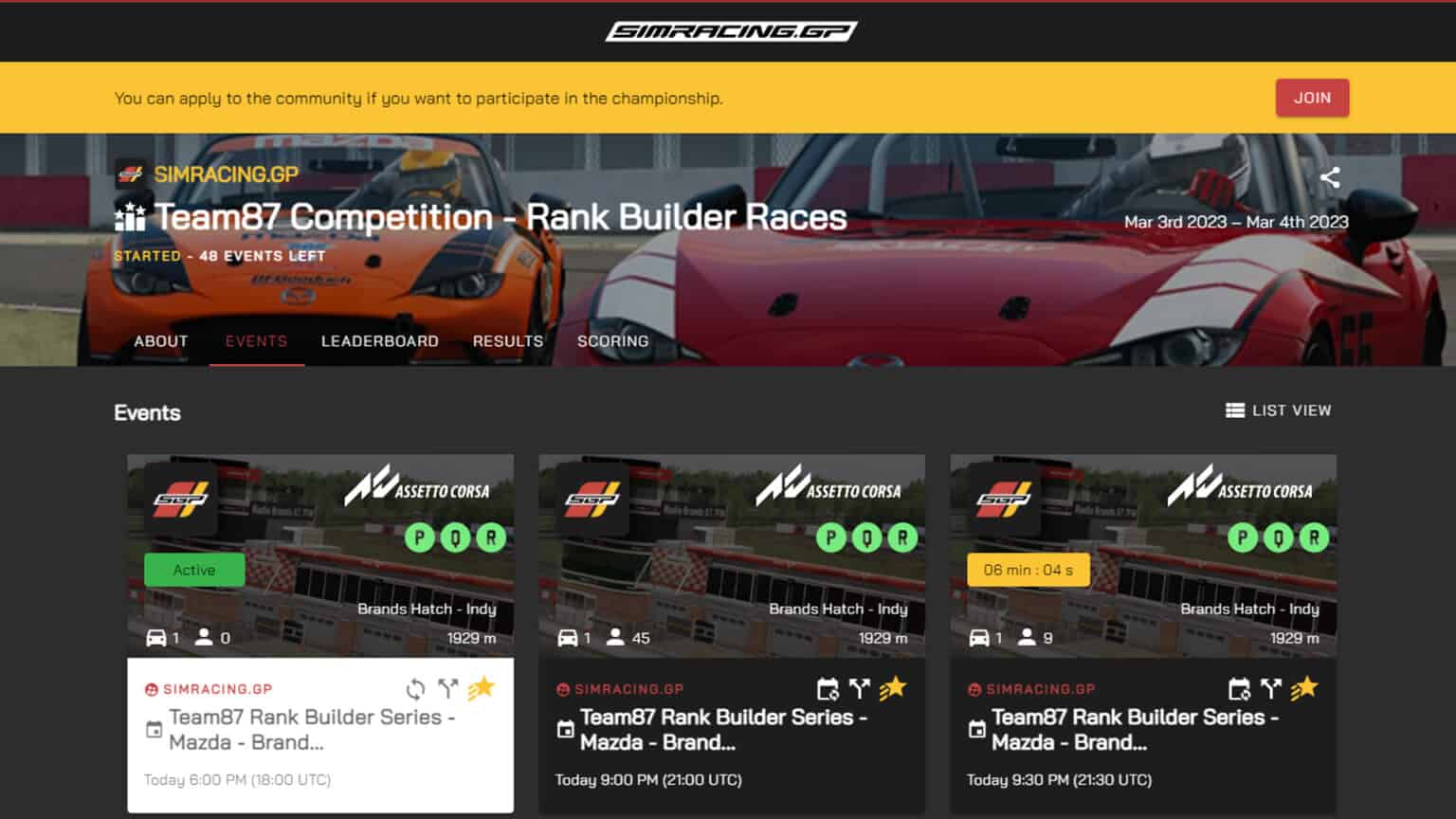 Jimmy Broadbent, Team87, starts sim to real motorsport talent search ...