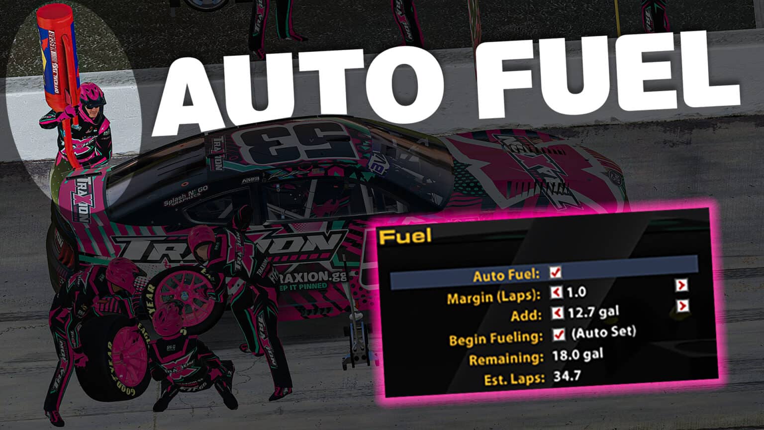 Everything you need to know about iRacing's new Auto Fuel feature | Traxion