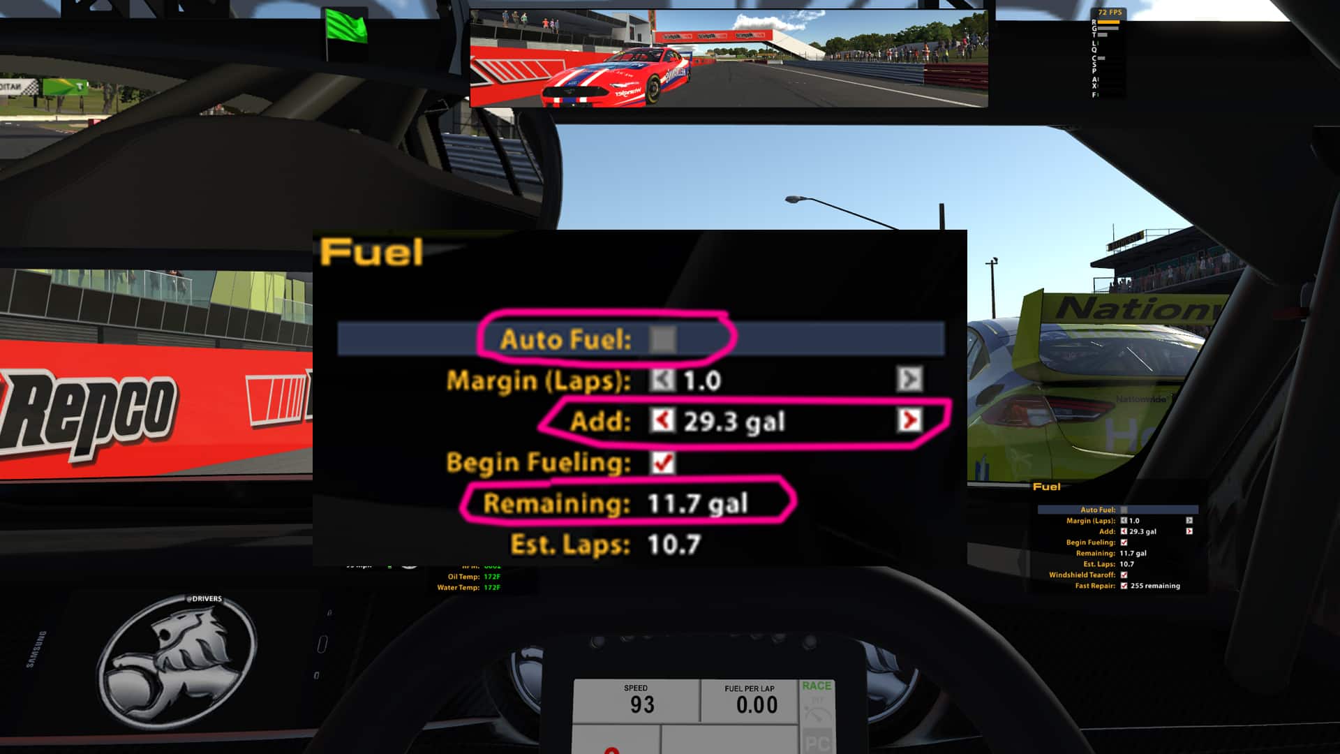 Everything you need to know about iRacing's new Auto Fuel feature | Traxion