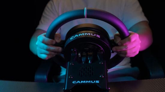 The Cammus C5 is a direct drive sim racing steering wheel, minus the ...