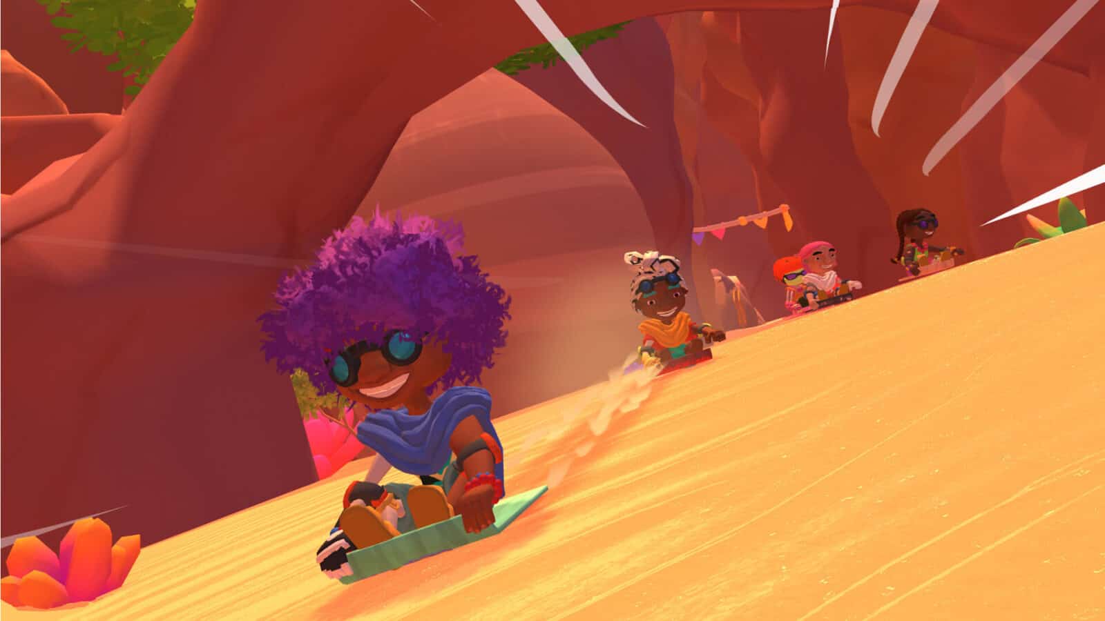 Tray Racers! review: Free-to-play multiplayer racing down sand dunes ...