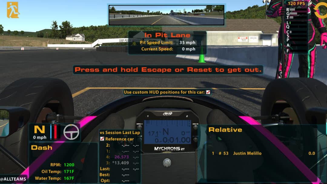 iRacing UI guide: How to customize and move the HUD | Traxion