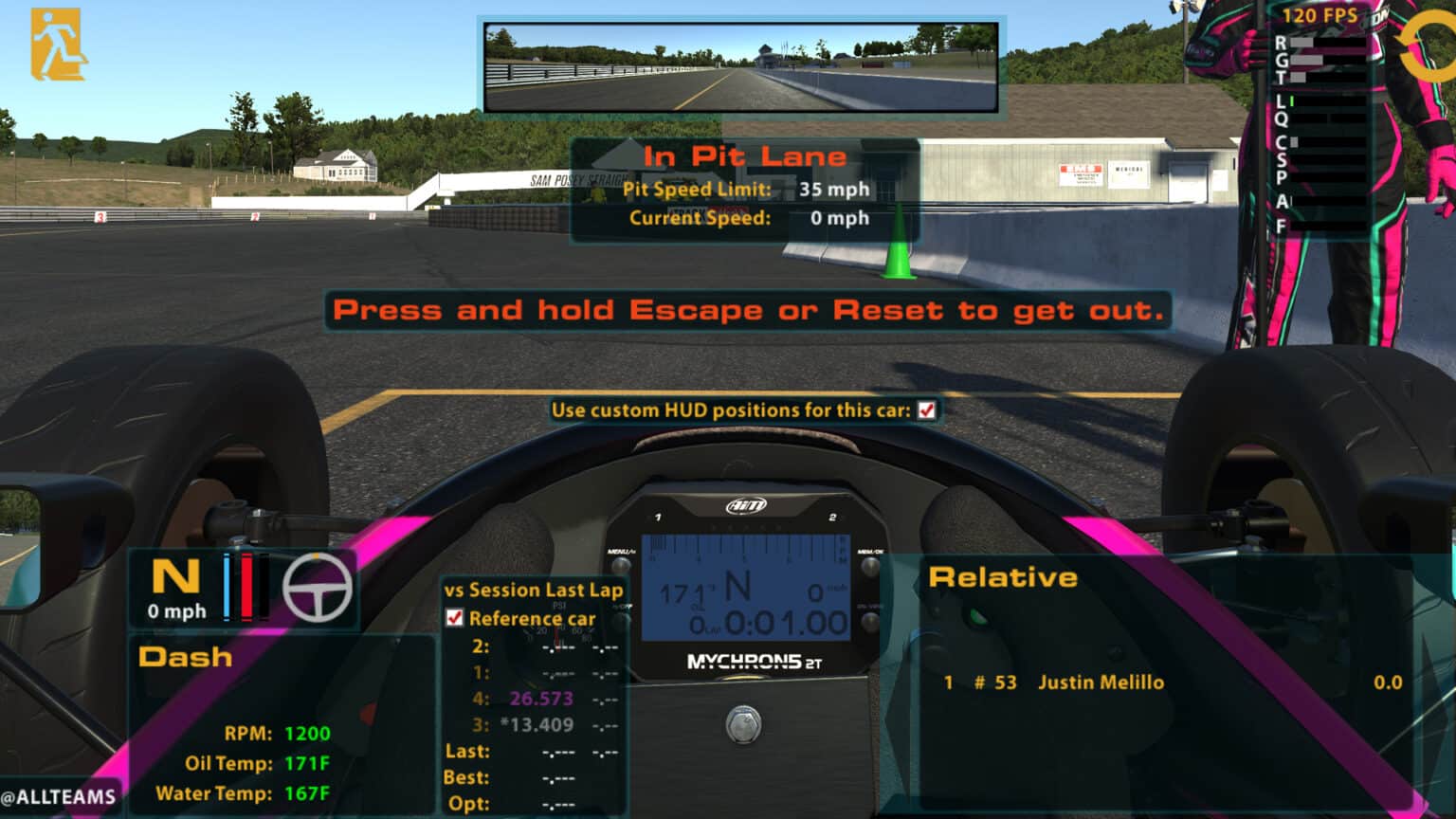 iRacing UI guide: How to customize and move the HUD | Traxion