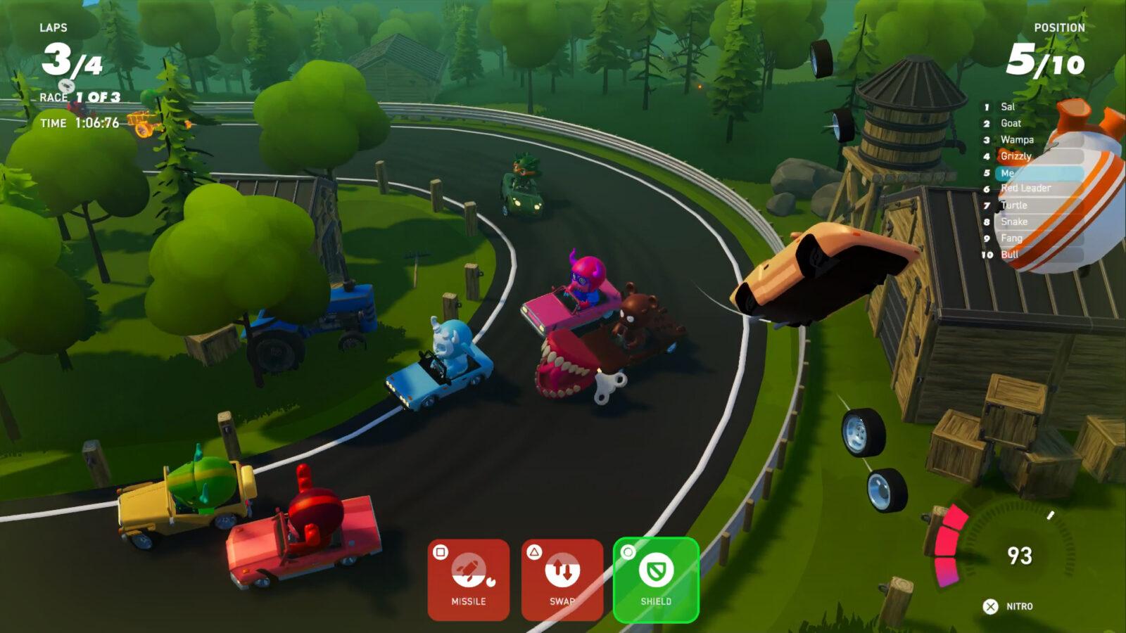 Colourful, free-to-play kart game Monster Racing League now available ...