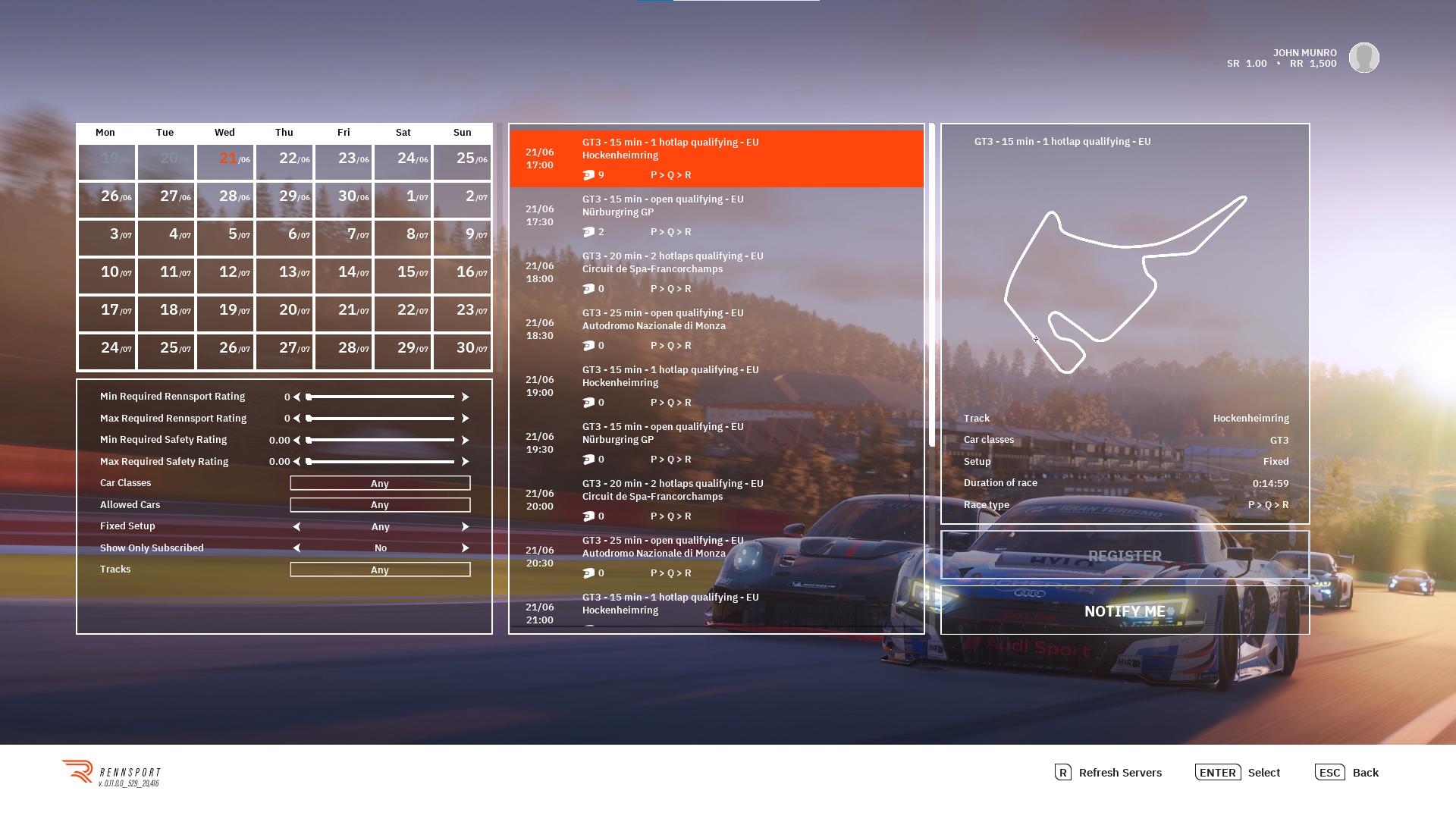 Rennsport’s Closed Beta ranked multiplayer system explained | Traxion
