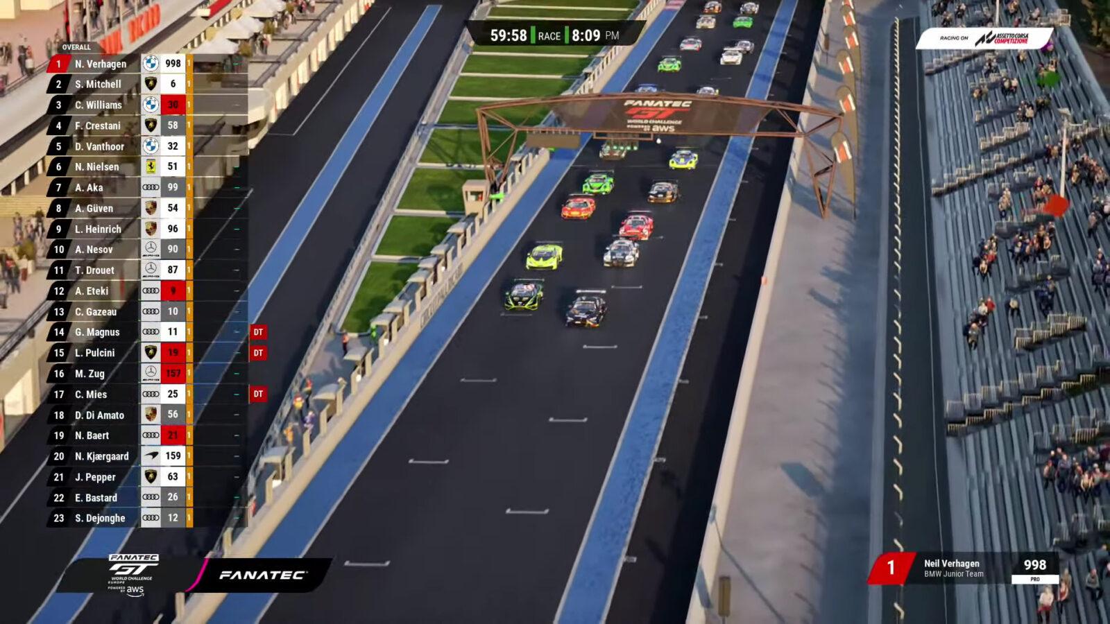 Fanatec GT Pro Series: Verhagen secures win at Paul Ricard | Traxion