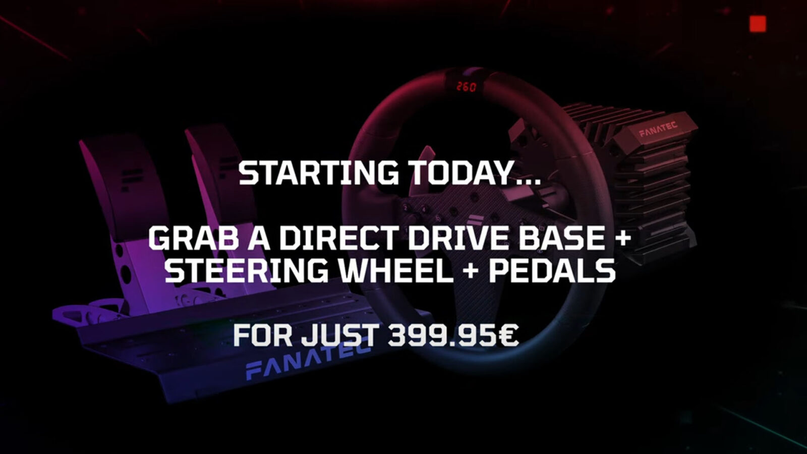 Fanatec slashes price of direct drive sim racing bundle | Traxion