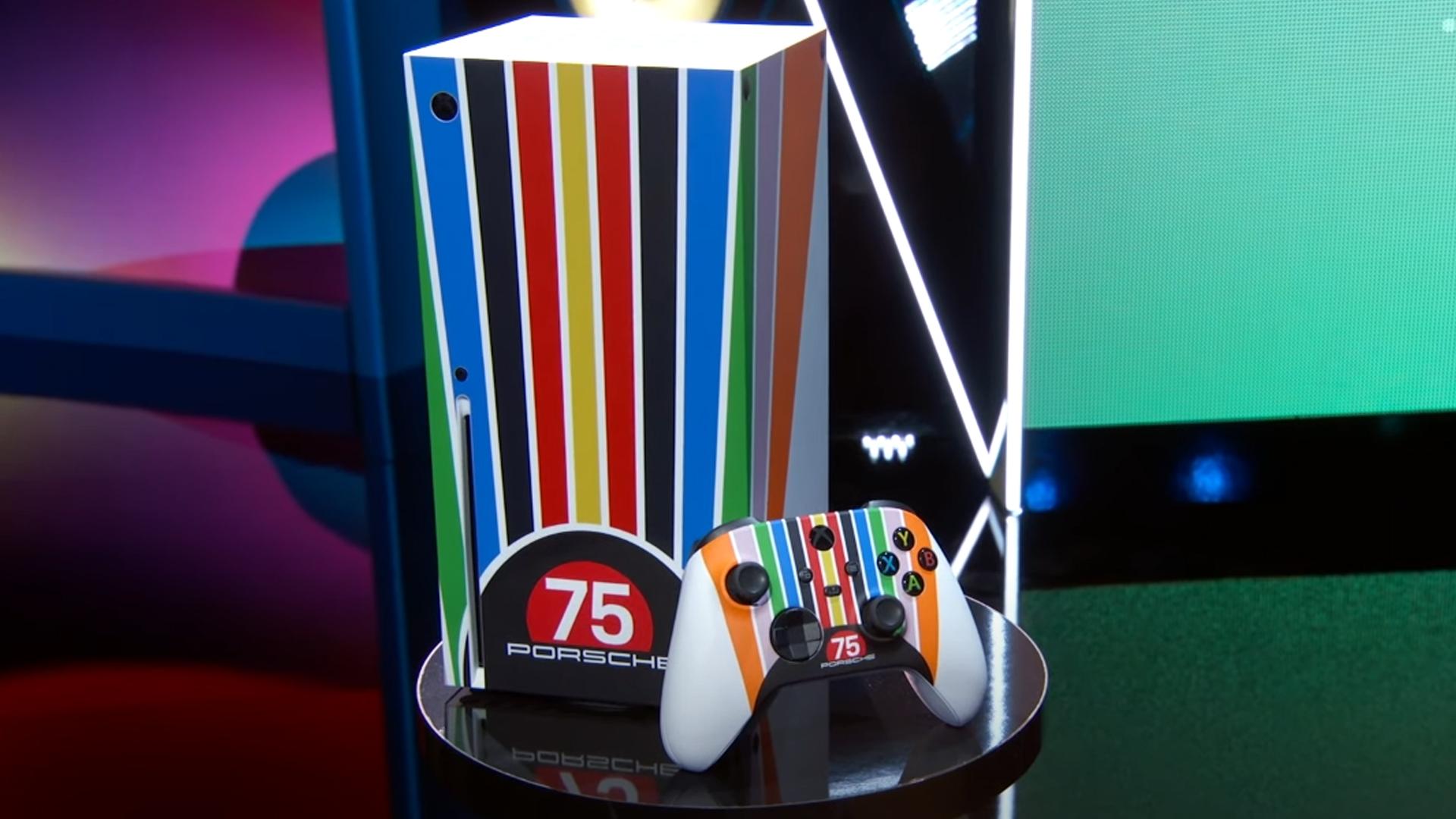 Porsche is celebrating 75 years with funky Xbox Series X designs | Traxion