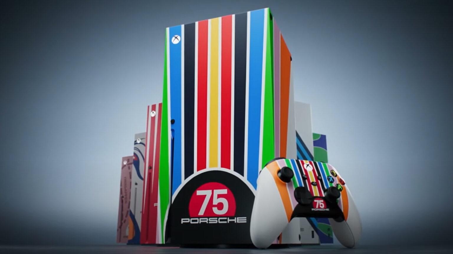 Porsche is celebrating 75 years with funky Xbox Series X designs | Traxion
