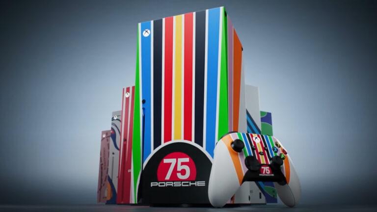 Porsche is celebrating 75 years with funky Xbox Series X designs | Traxion