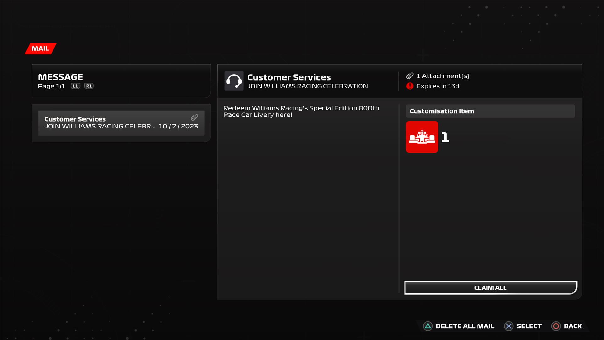 How to unlock Williams' 800th race livery in F1 23 | Traxion