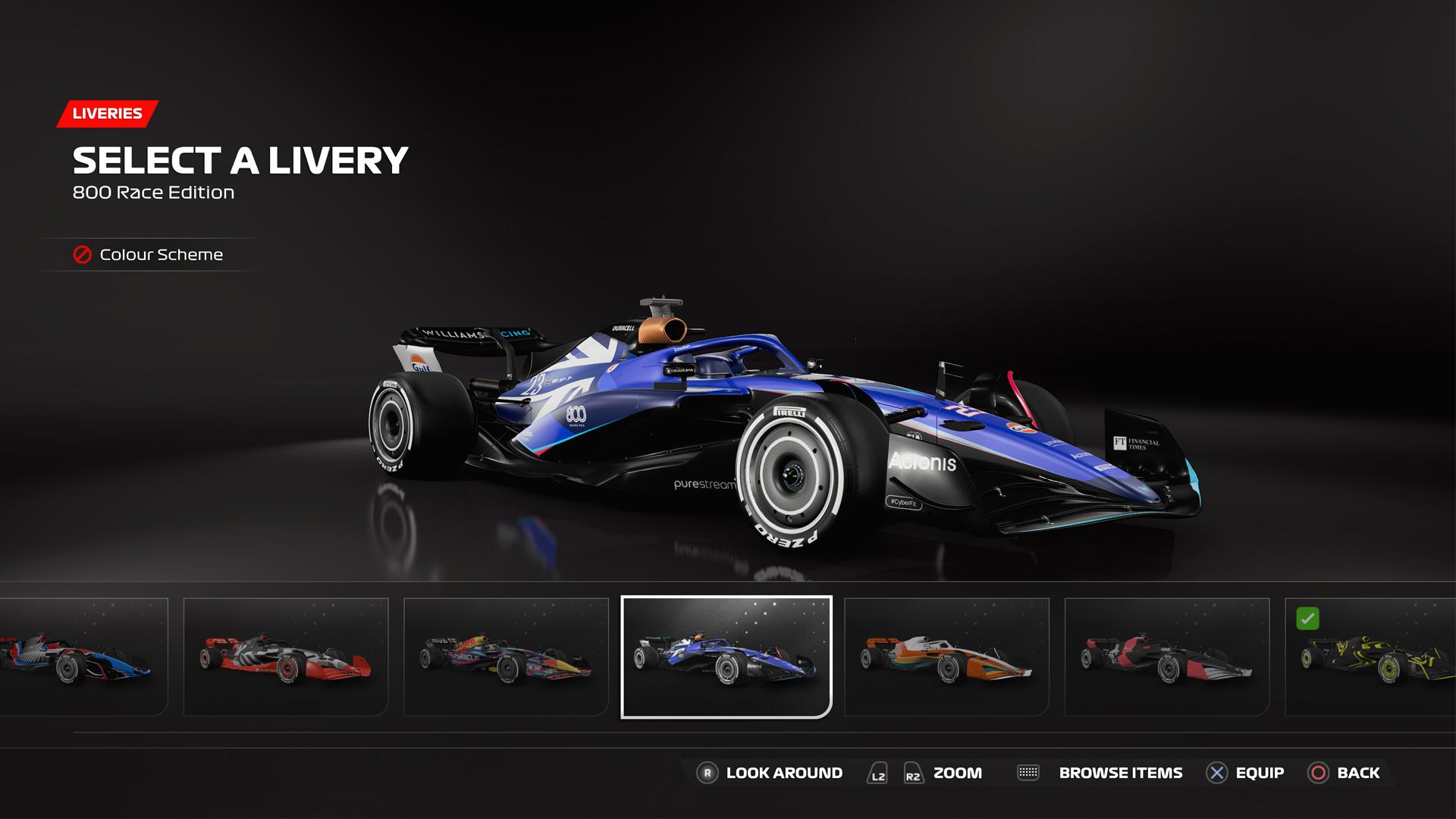 How to unlock Williams' 800th race livery in F1 23 | Traxion