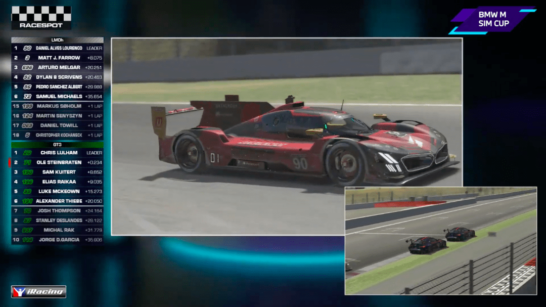 BMW M SIM Cup: #90 URANO capitalises on Spa disconnection for leading ...