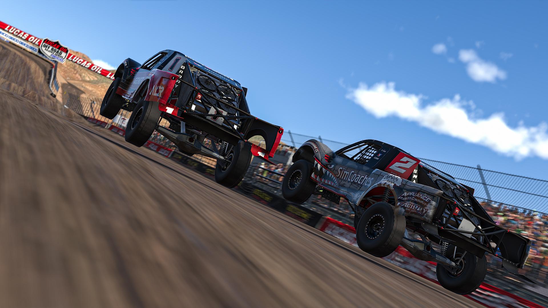 iRacing Off-Road: Jarrett Liebert wins again; Connor Barry wins in ...