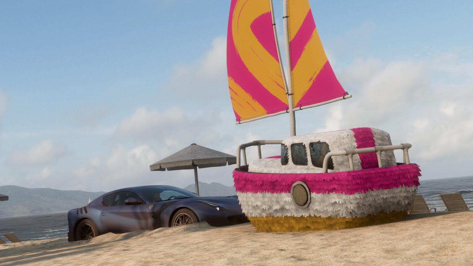 Where to find the Boat Piñatas in Forza Horizon 5