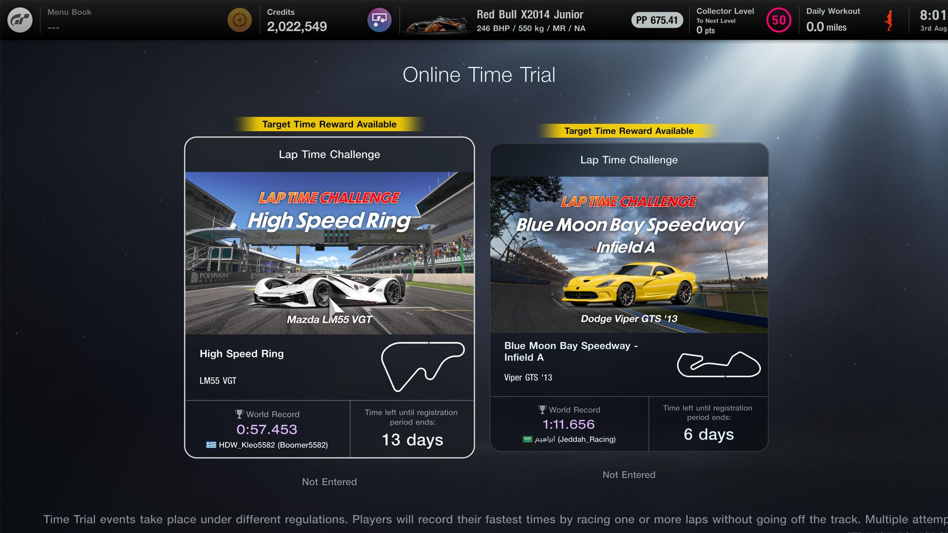Gran Turismo 7's Lap Time Challenge, 3rd-17th August: Top speed | Traxion