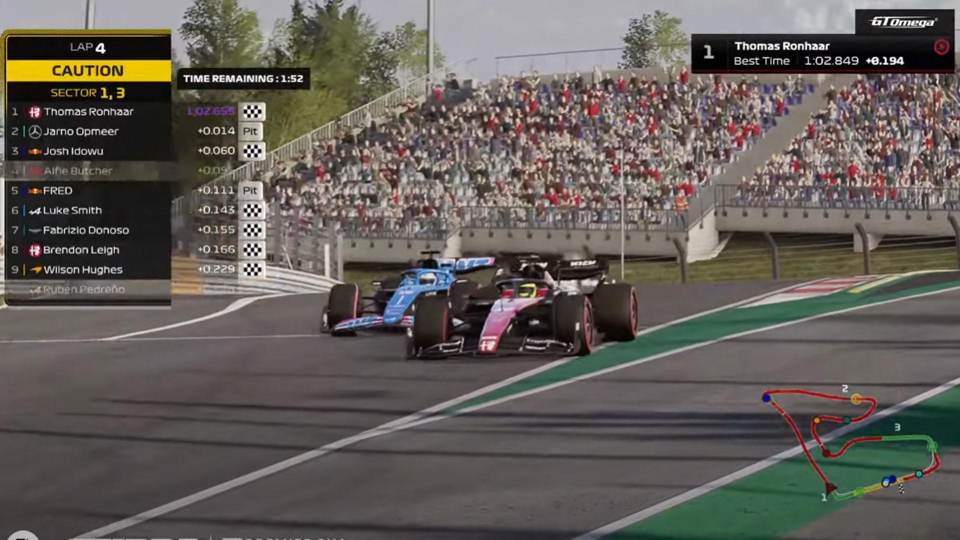 PSGL F1 PC S34: Ronhaar beats Opmeer in a thrilling last-lap Austrian ...