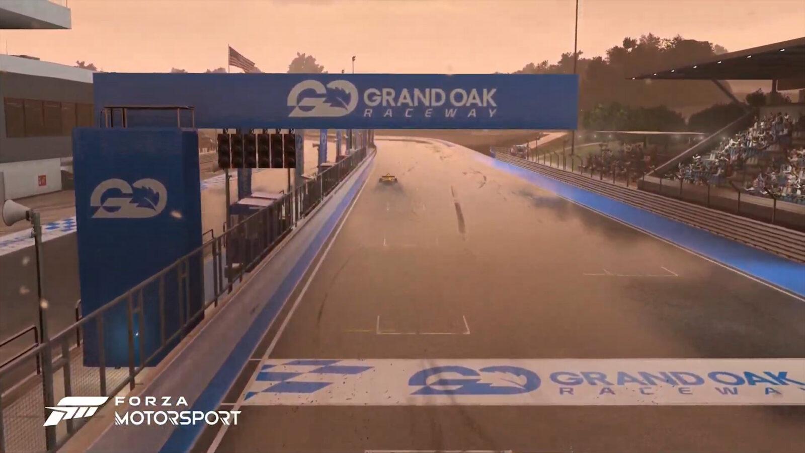 Grand Oak Raceway officially unveiled for Forza Motorsport | Traxion