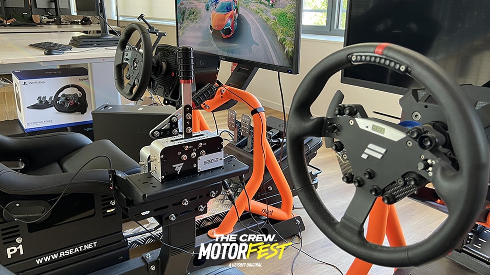 The Crew Motorfest Steering Wheel and Peripheral support detailed | Traxion