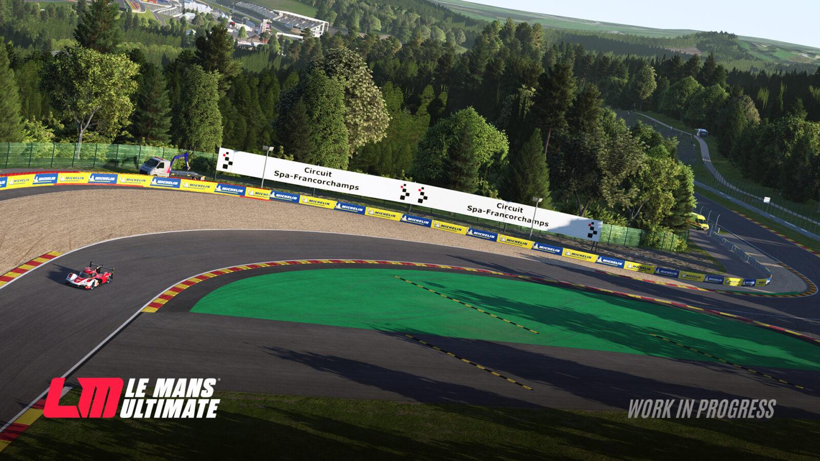 Spa-Francorchamps reimagined for Le Mans Ultimate | Traxion