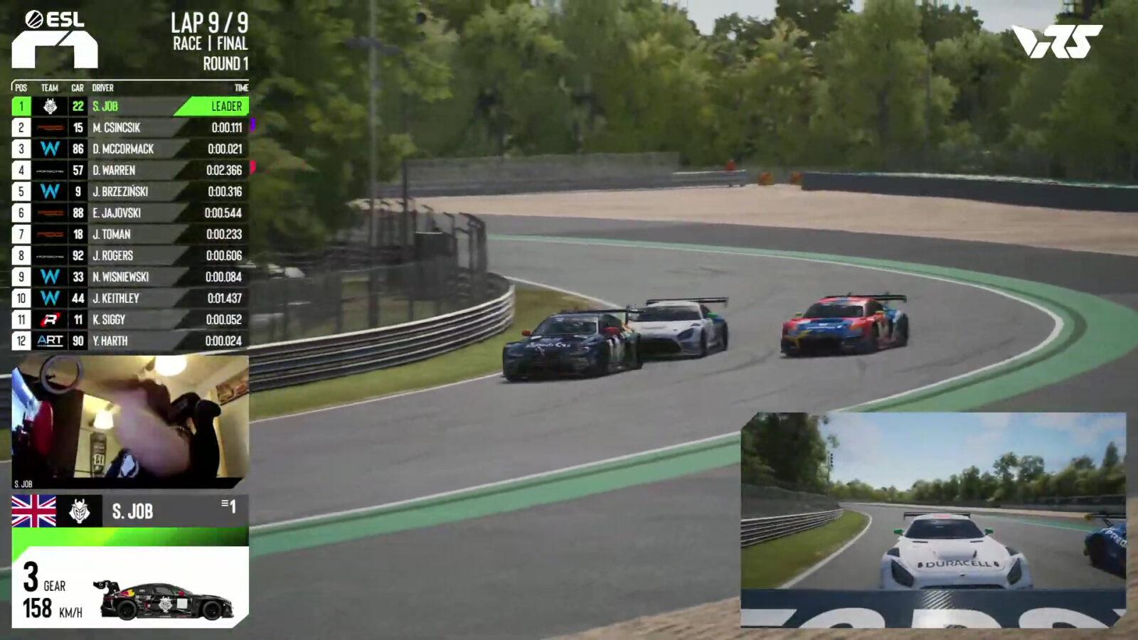 ESL R1 Fall Season: Sebastian does the Job in thrilling Monza opener ...