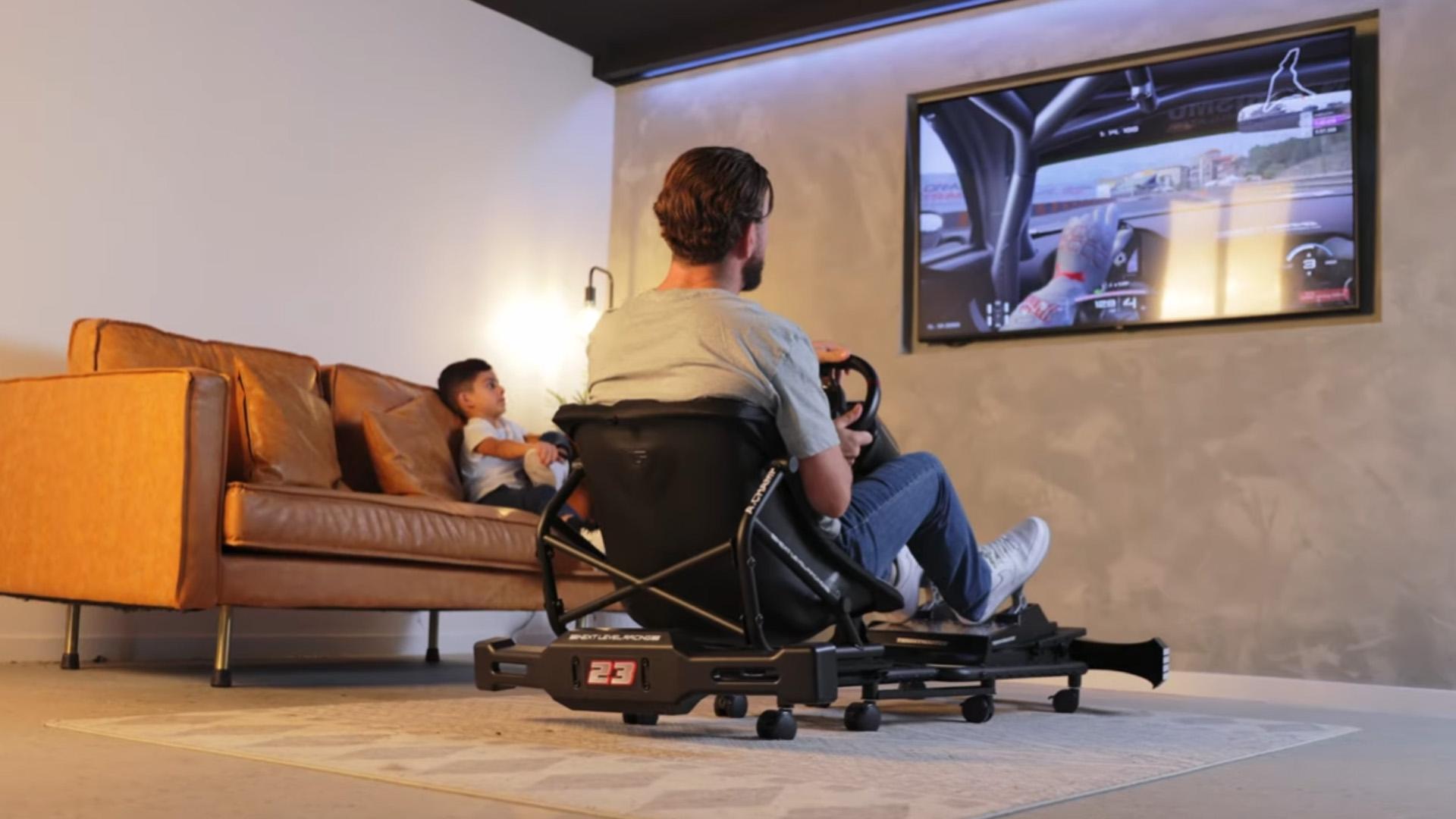 The Next Level Racing Go Kart Plus is a sim rig for future motorsport ...
