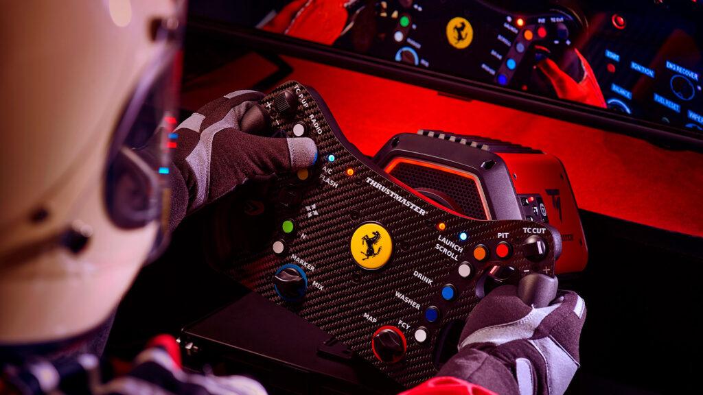 Thrustmaster’s Ferrari 488 GT3 steering wheel is a 1:1 replica for sim ...