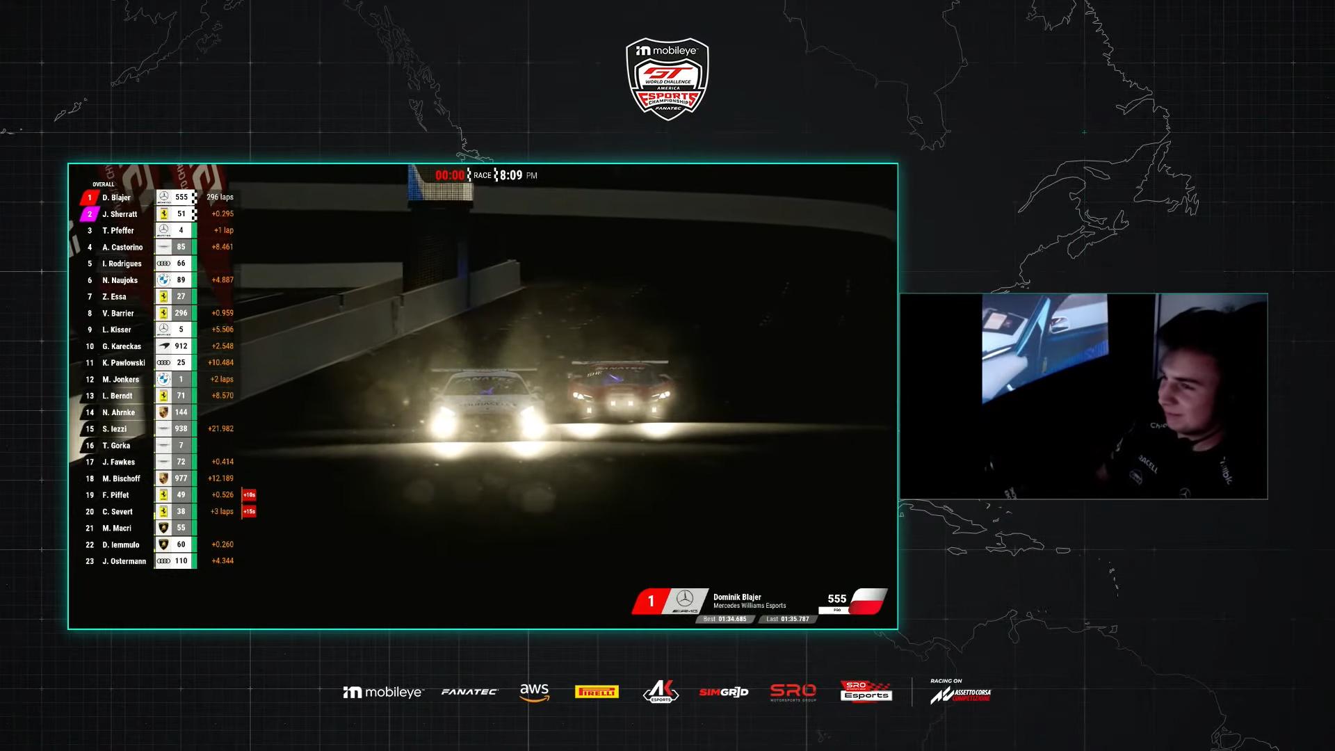 Mobileye Intercontinental GT Challenge Esports: Williams Esports win ...