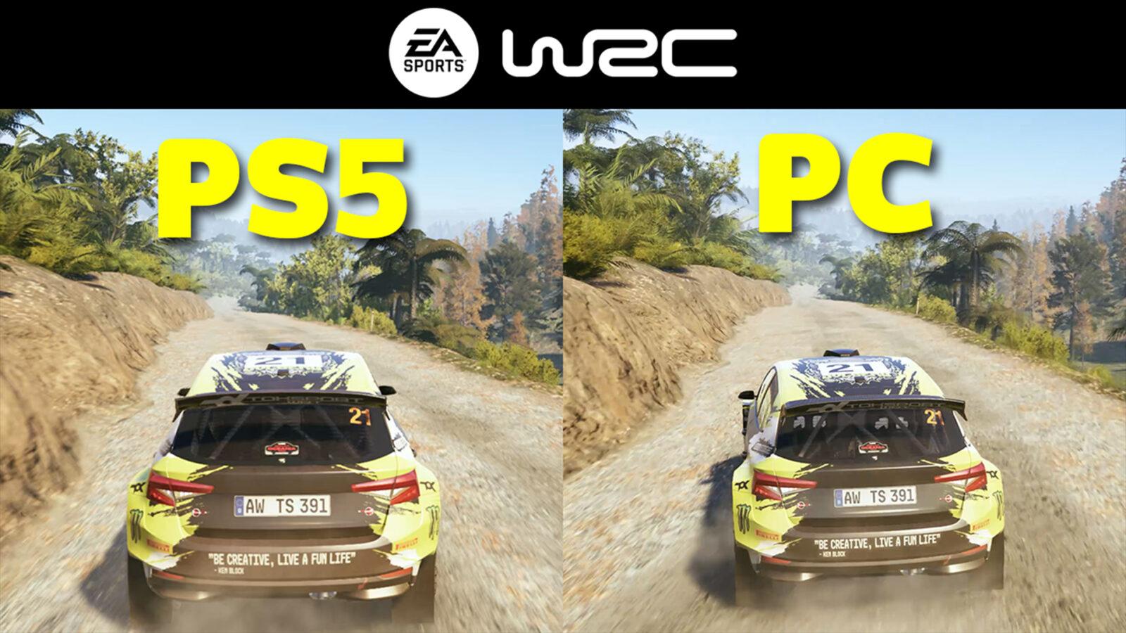 WATCH: EA SPORTS WRC PS5 vs PC performance | Traxion