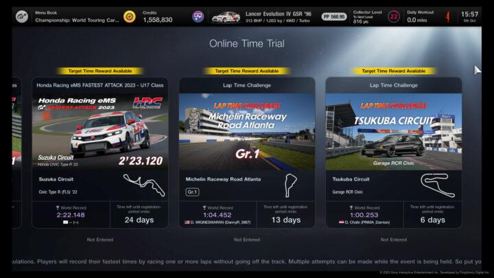 Gran Turismo 7's Lap Time Challenge, 5th-19th October: Gr.1 madness | Traxion