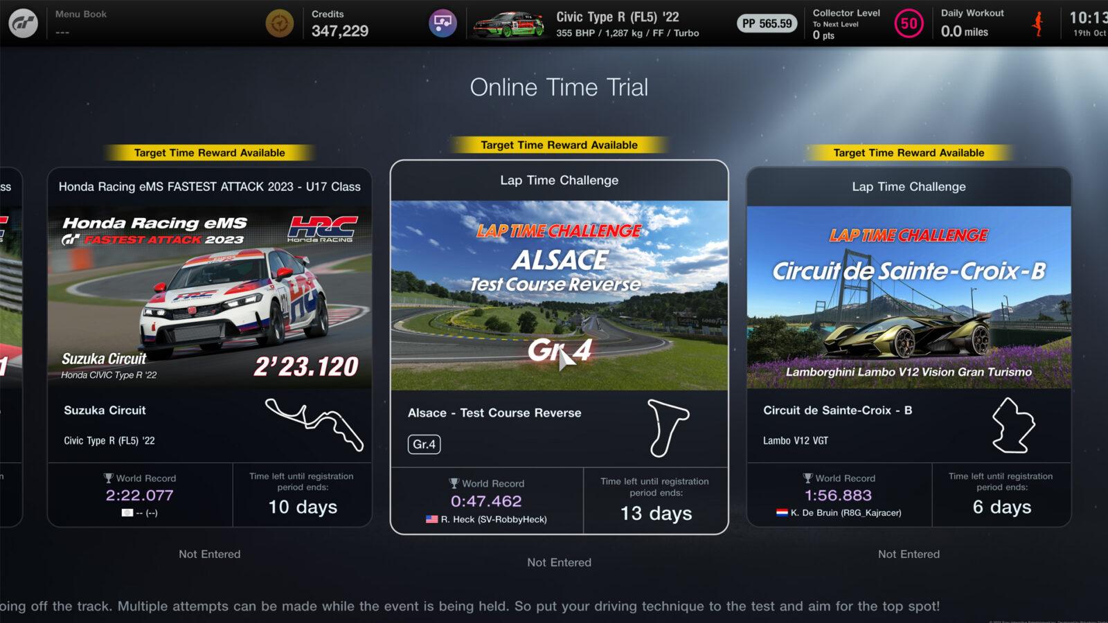 Gran Turismo 7's Lap Time Challenge, 19th Oct-2nd November | Traxion