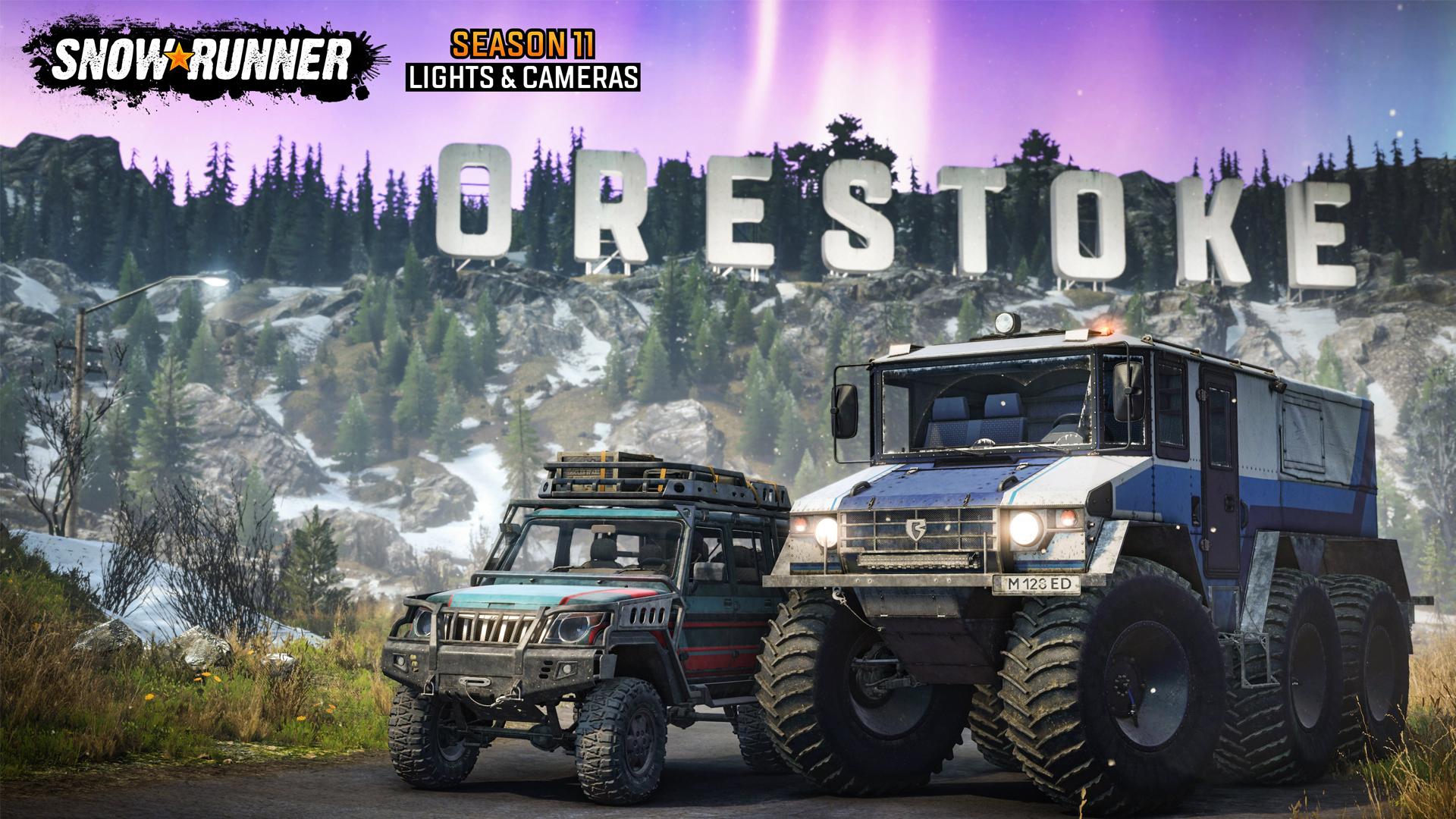 SnowRunner Season 11: Lights & Cameras visits Scandinavia | Traxion