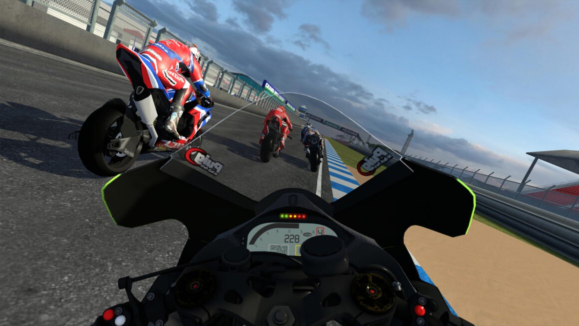 VR motorcycle game VRider SBK adds new multiplayer mode | Traxion