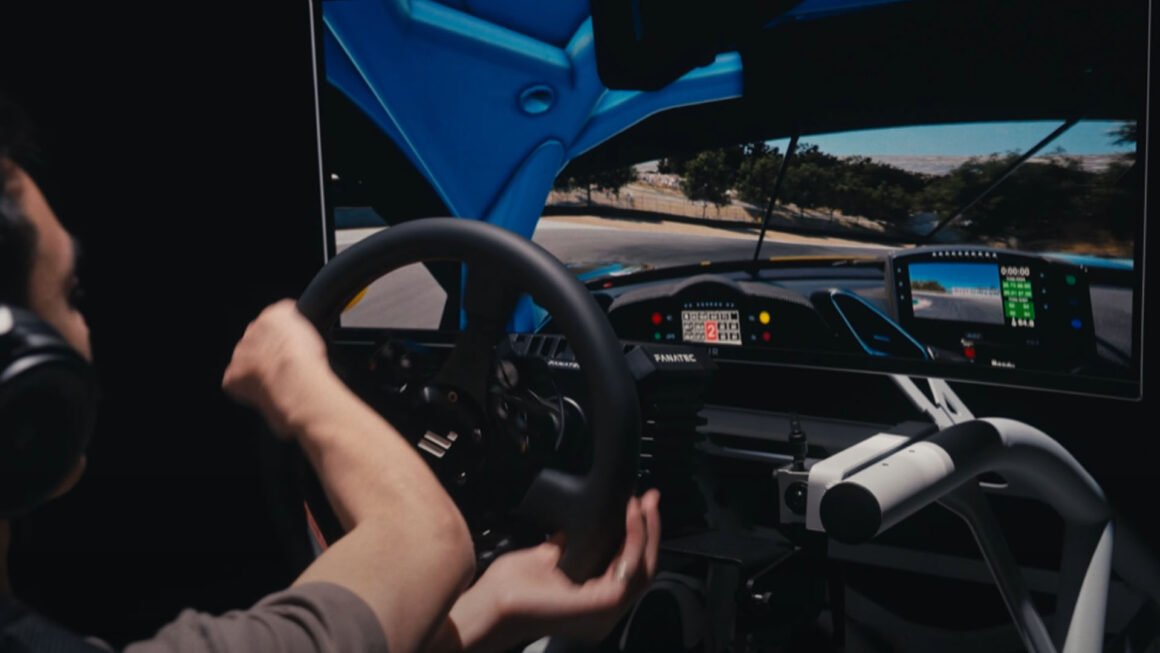 Possible Fanatec suitor Corsair previews its first sim rig | Traxion Possible Fanatec suitor Corsair previews its first sim rig | Traxion