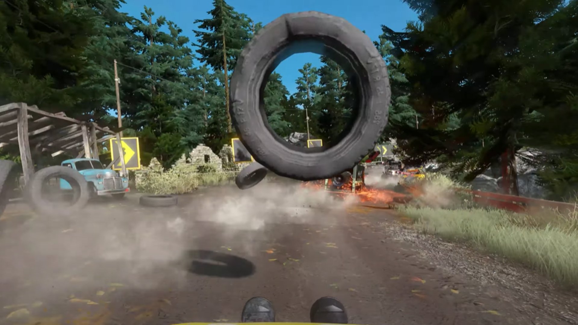 FlatOut returns in VR for PC, Meta and PS VR2 | Traxion