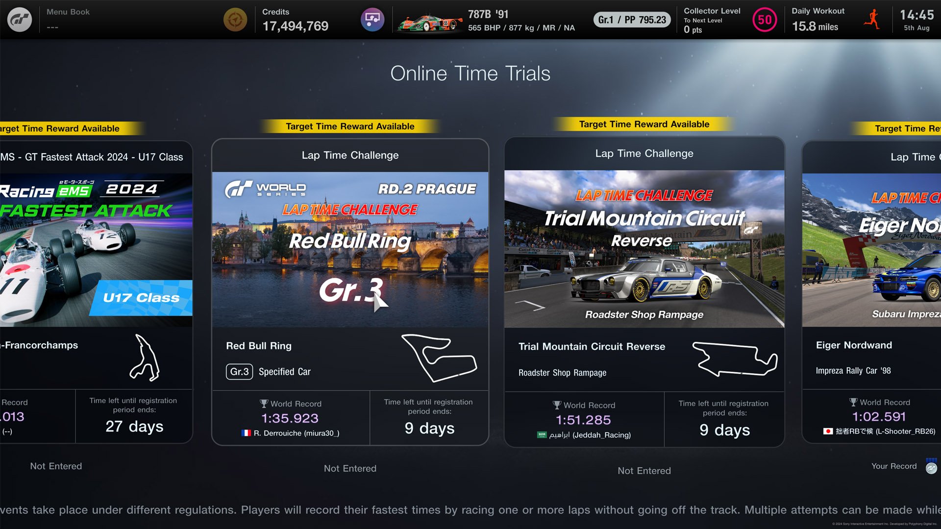 Every limited-time World Series bonus currently in Gran Turismo 7 | Traxion