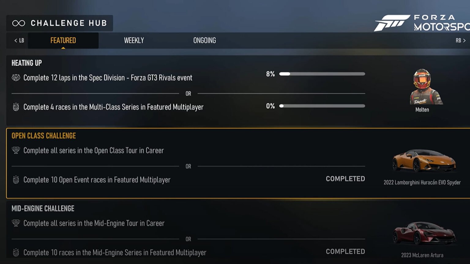 Update 12 adds a McLaren and Lamborghini to Forza Motorsport | Traxion