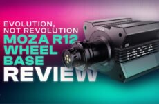 MOZA Racing R9 wheel base and GS wheel review: Sim racing title ...