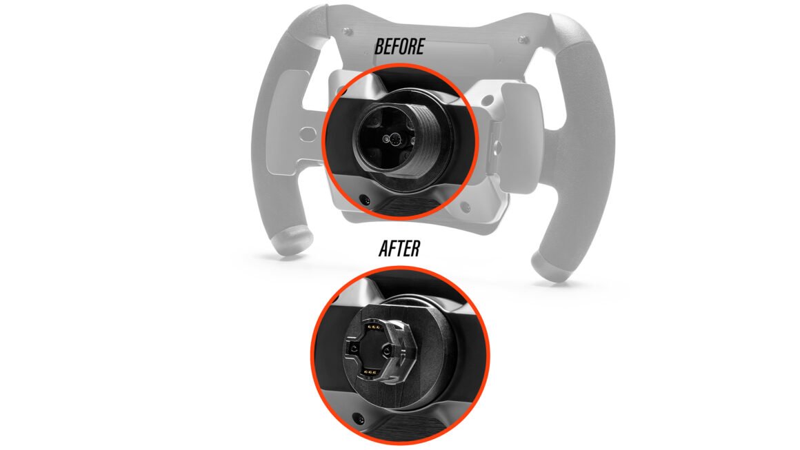 Existing Thrustmaster wheels can now be upgraded to its latest quick ...