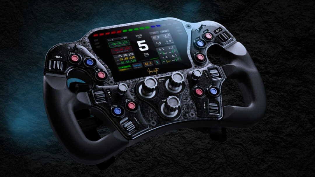 Asetek Simsports unveils its premium Invicta Formula Steering Wheel ...