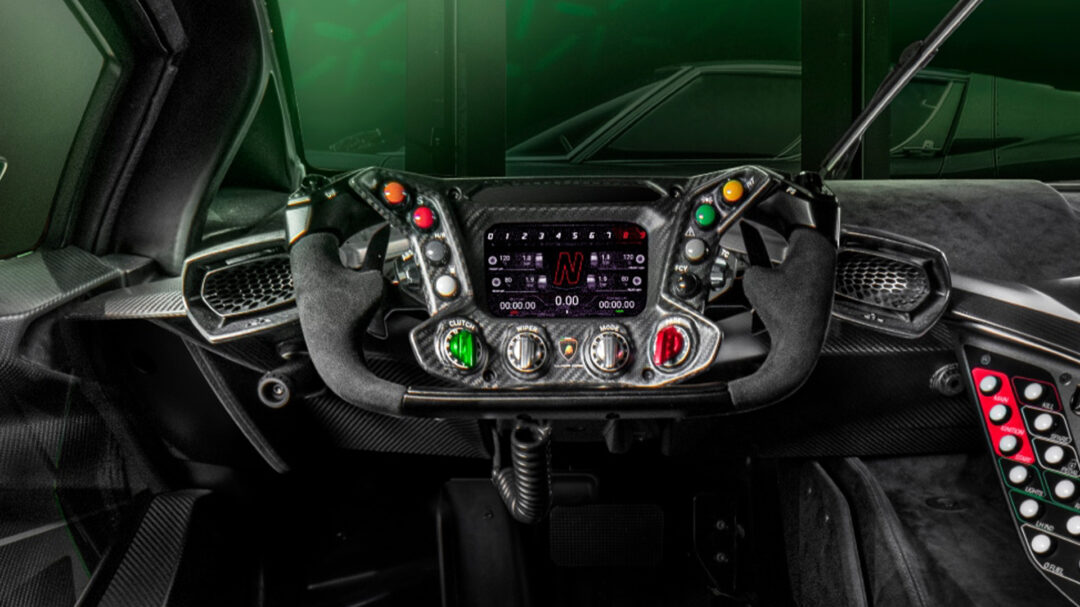 MOZA announces mysterious new Lamborghini sim steering wheel | Traxion