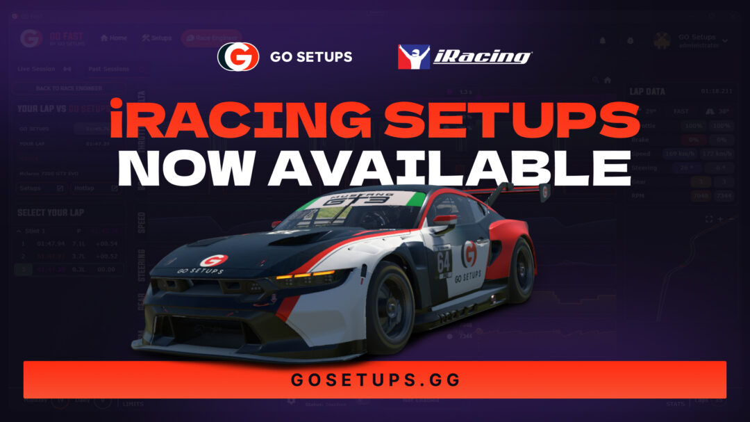 Pro-level iRacing setups now available from GO Setups | Traxion