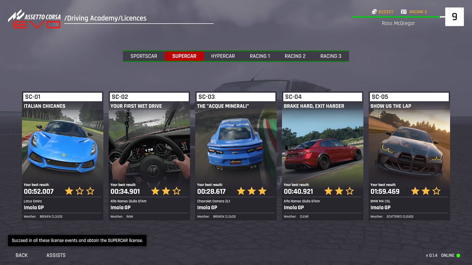 Everything you need to know about Assetto Corsa EVO’s Driving Academy ...