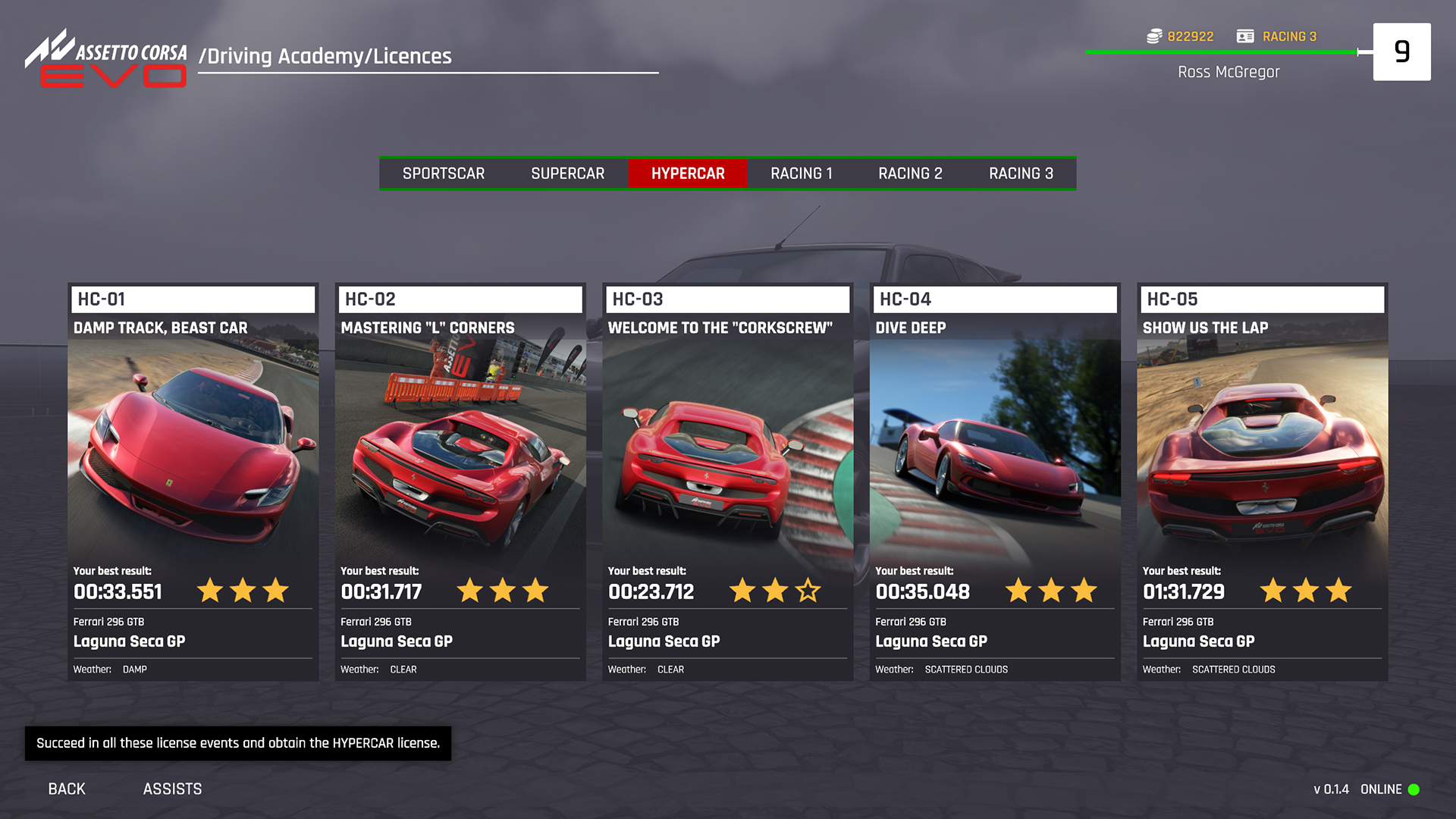 Everything you need to know about Assetto Corsa EVO’s Driving Academy ...
