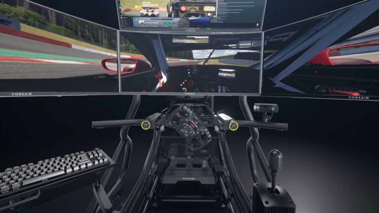 Corsair’s debut sim racing rig is now the Fanatec ClubSport GT Cockpit ...