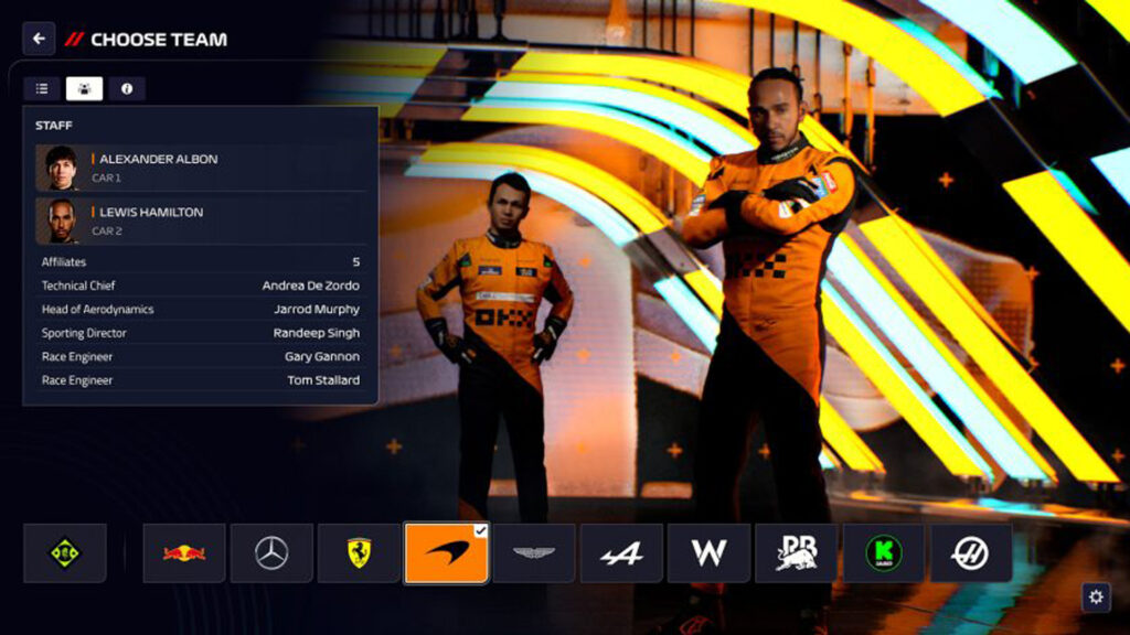 F1 Manager adds customised grids, calendar and team-members | Traxion